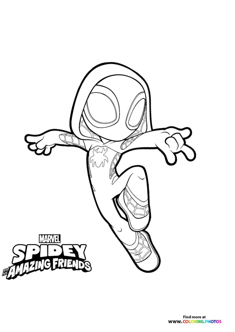 Free Spidey and His Amazing Friends Coloring Pages - Print or download