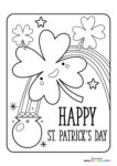 Saint Patricks Day - Coloring Pages for kids | Free and easy print