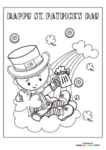 Saint Patricks Day - Coloring Pages for kids | Free and easy print
