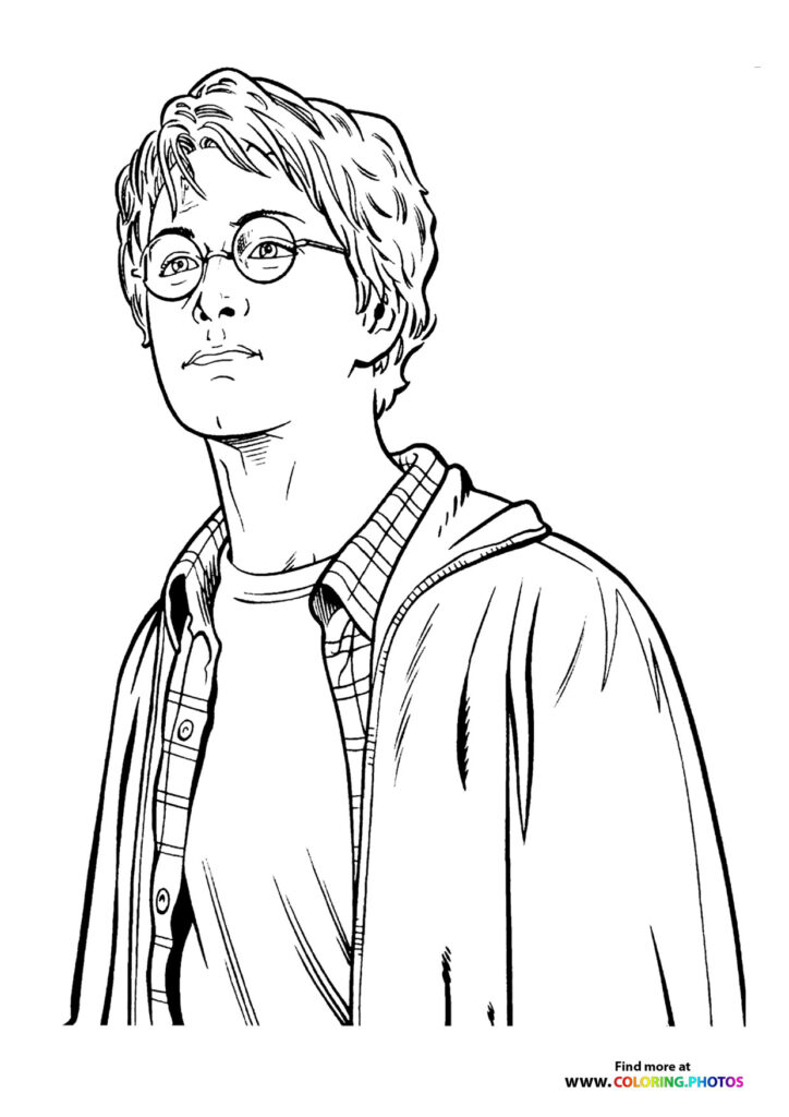 Harry Potter - Coloring Pages for kids | 100% free print or download