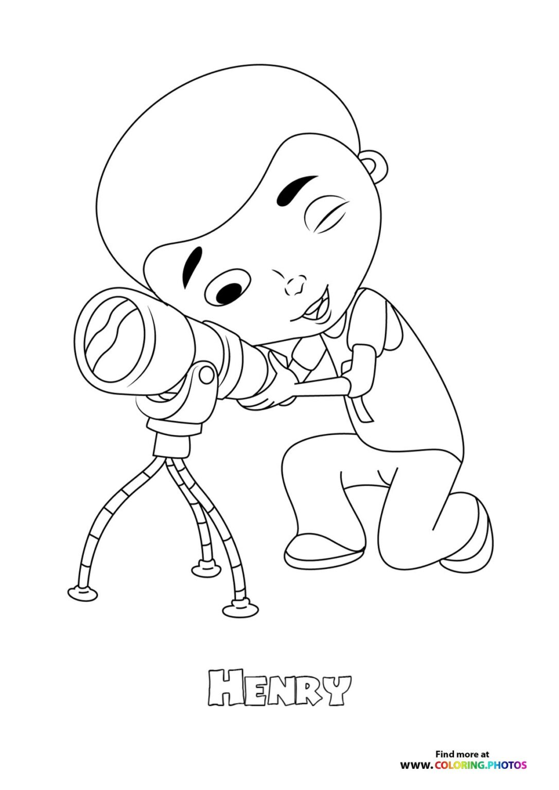 Henry - Coloring Pages for kids