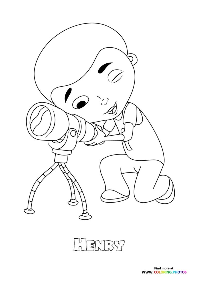 Henry - Coloring Pages for kids