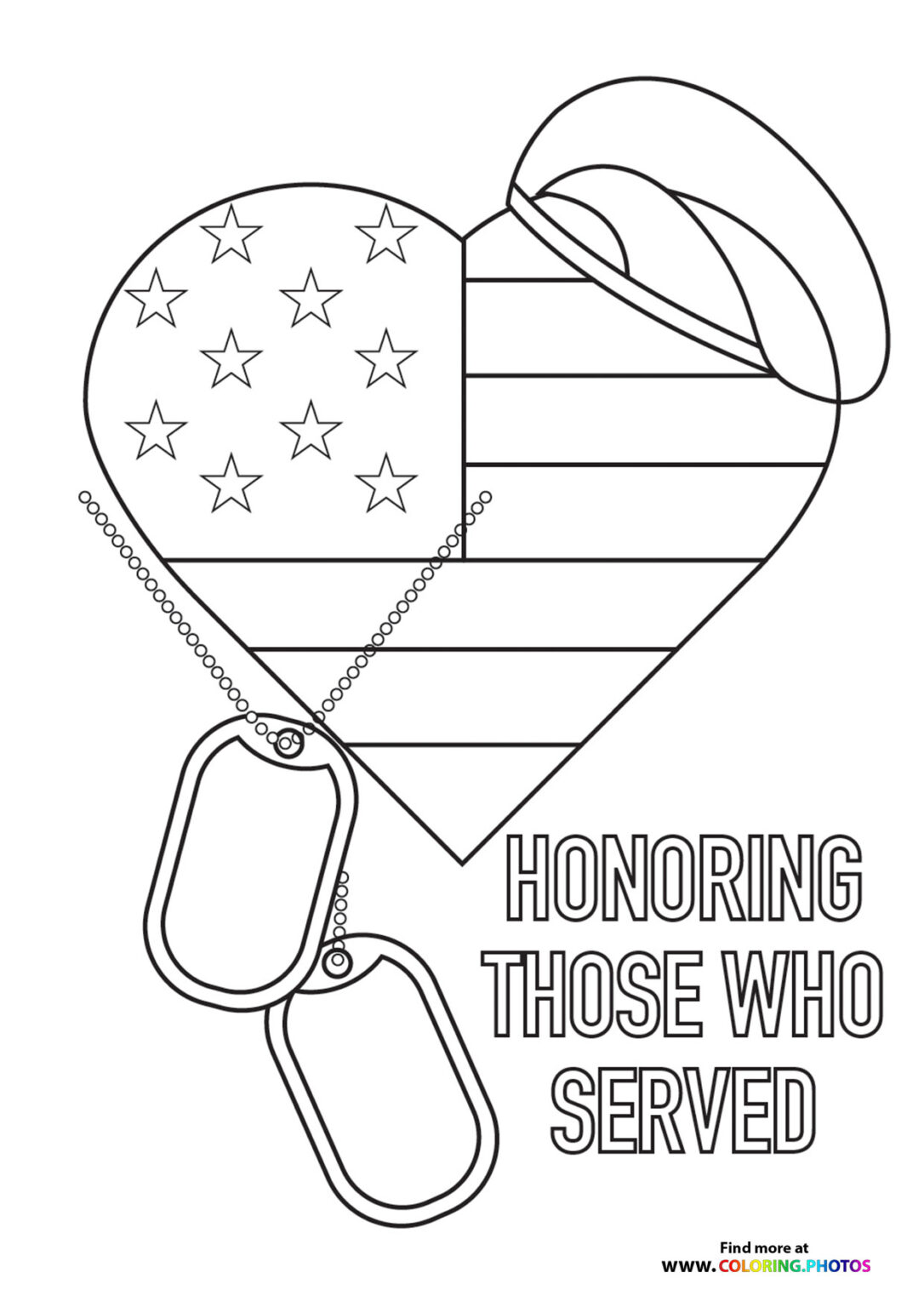 Veterans Day - Coloring Pages for kids | Free and easy print or download