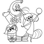 Inside Out Anger - Coloring Pages for kids | Free Print Download
