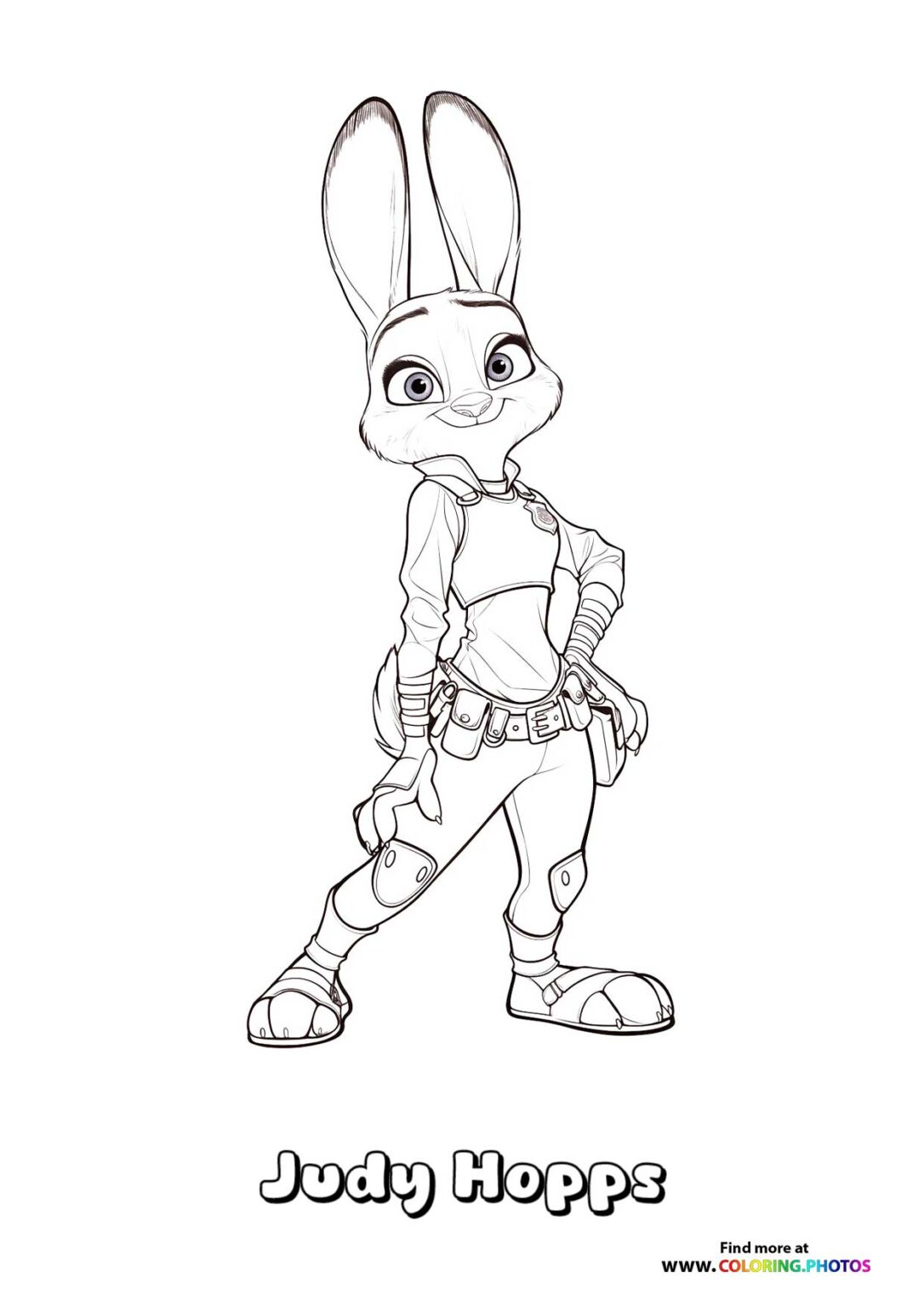 Zootopia 2 - Coloring Pages for kids
