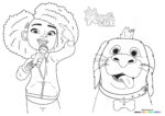 Karmas World - Coloring Pages for kids | Free and easy print or download