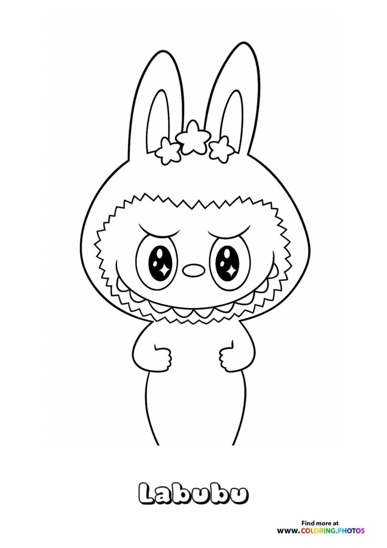 Labubu - Coloring Pages for kids