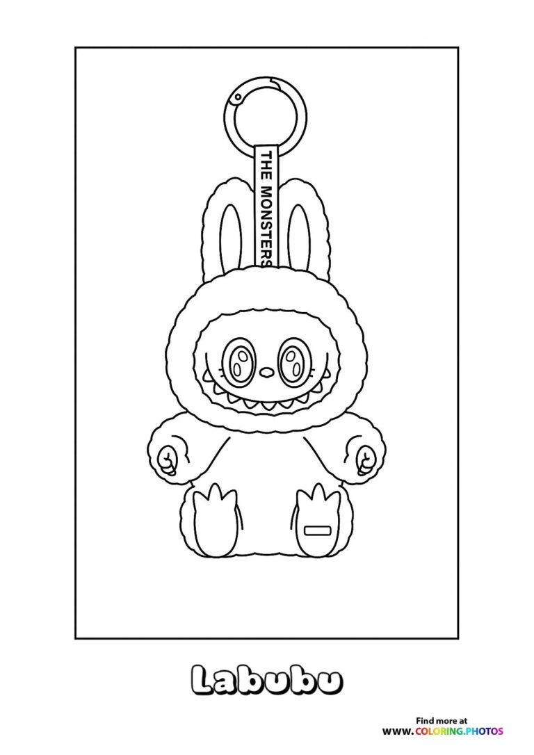 Labubu - Coloring Pages for kids