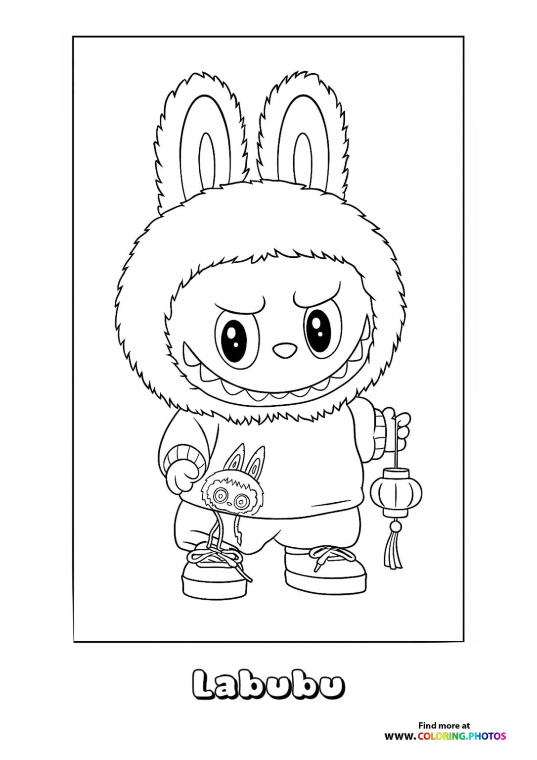 Labubu - Coloring Pages for kids