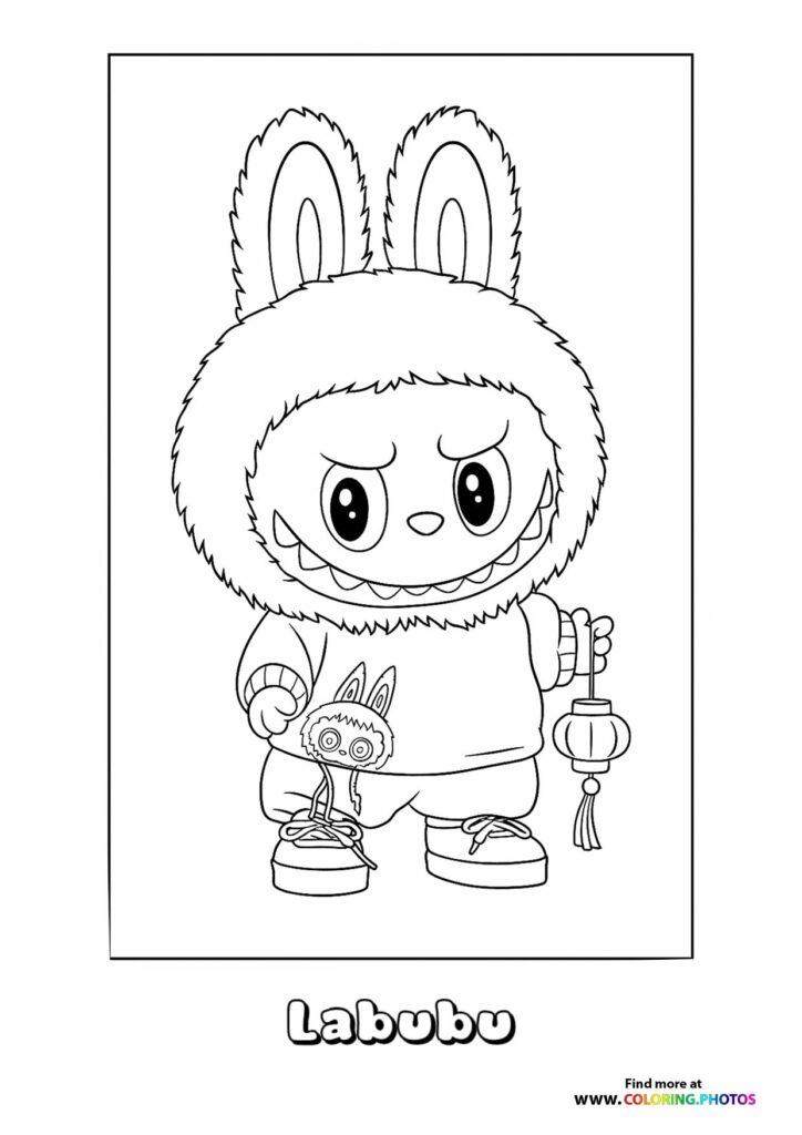 Labubu - Coloring Pages for kids