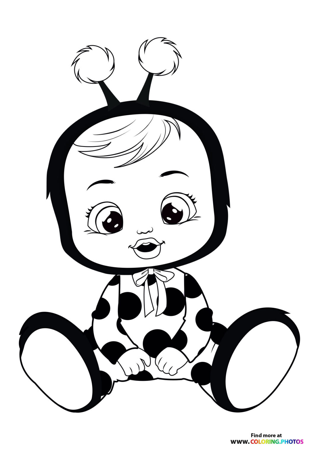 Cry Babies - Coloring Pages for kids | Free and easy print or download