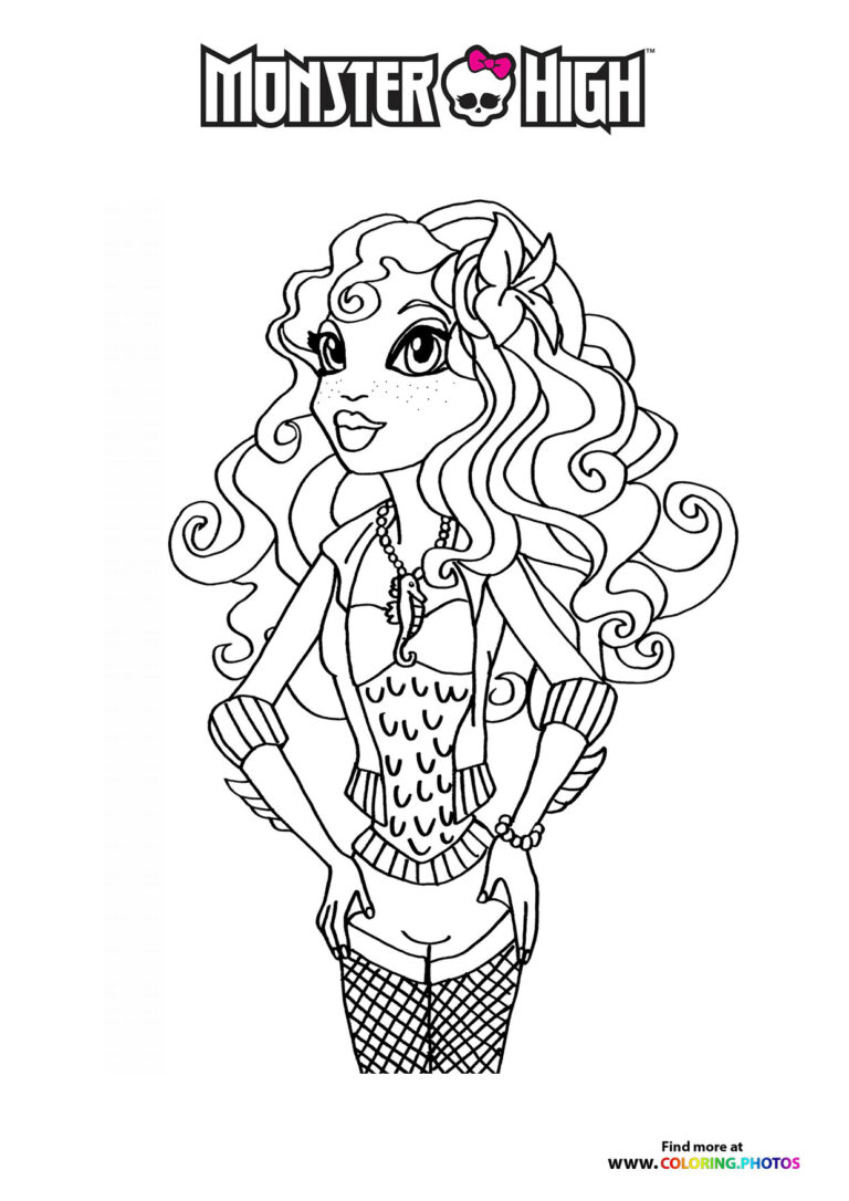 Lagoona Blue - Coloring Pages for kids
