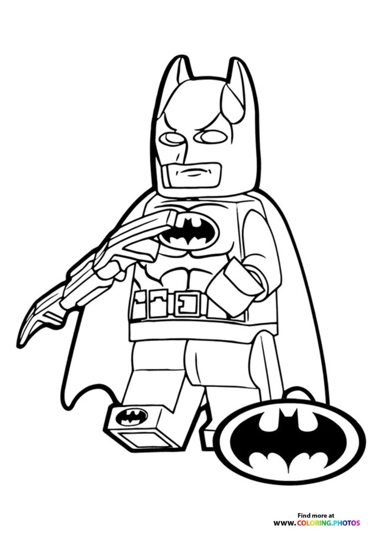 Lego - Coloring Pages for kids | 100% free print or download