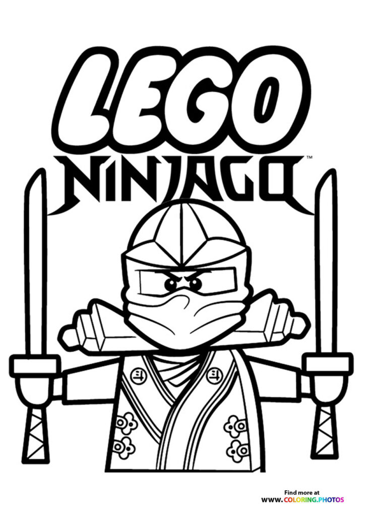 Lego Ninjago - Coloring Pages for kids