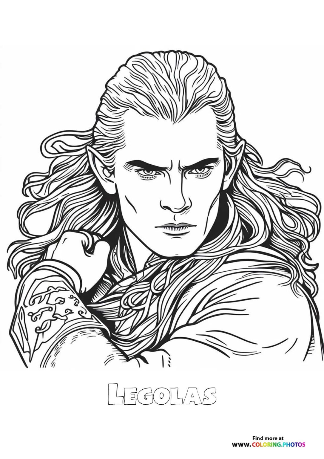 Lord of the Rings - Coloring Pages for kids | Free print or download