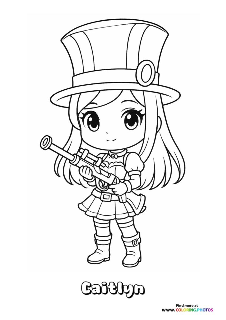 League of Legends - Coloring Pages for kids