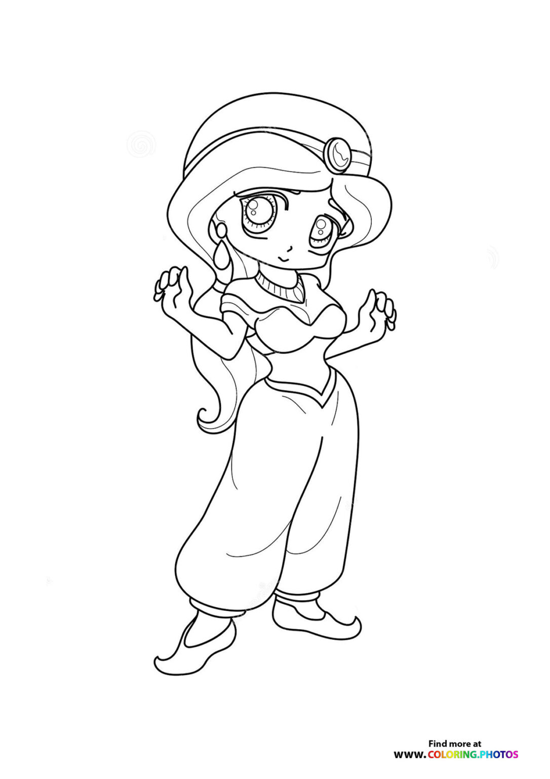 Rainbow unicorn - Coloring Pages for kids