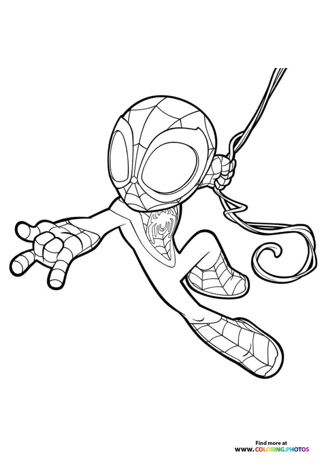Free Miles Morales Coloring Pages - Coloring Pages for kids