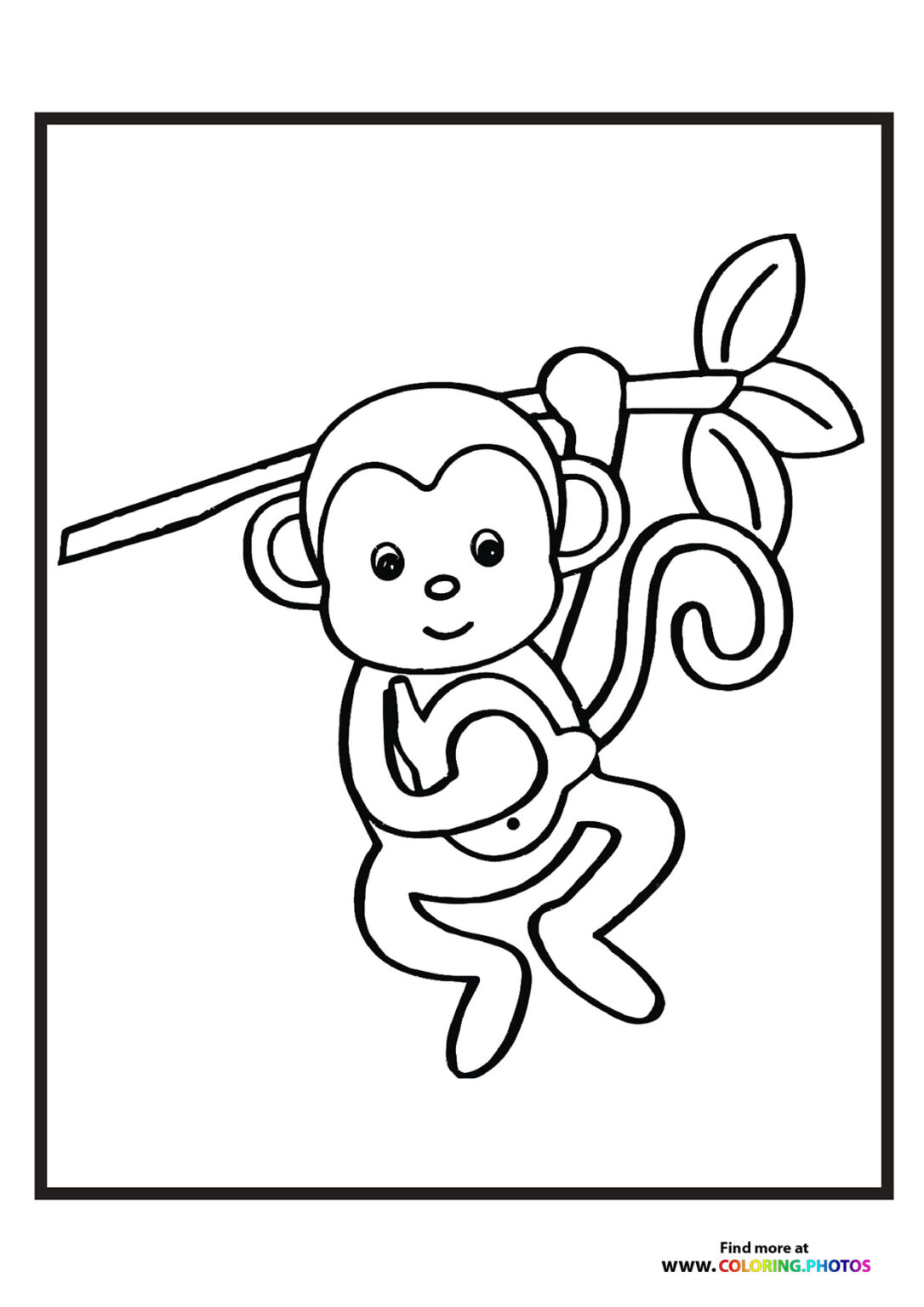 Zoo animals - Coloring Pages for kids | Free and easy print or download