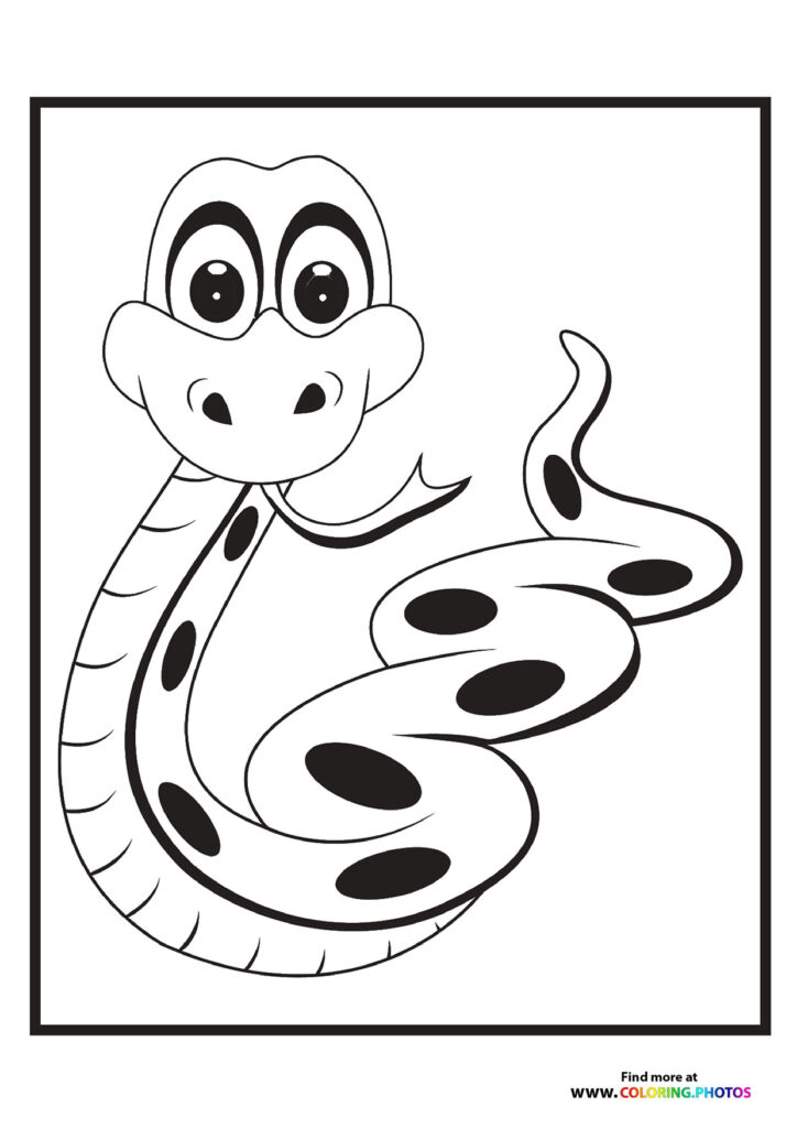 Zoo animals - Coloring Pages for kids | Free and easy print or download