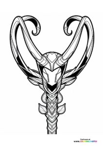 Lokis stafi - Coloring Pages for kids