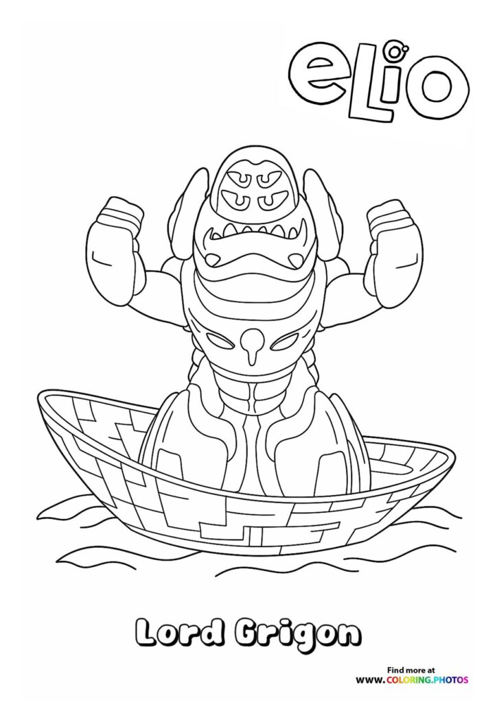 Lord Grigon - Coloring Pages for kids