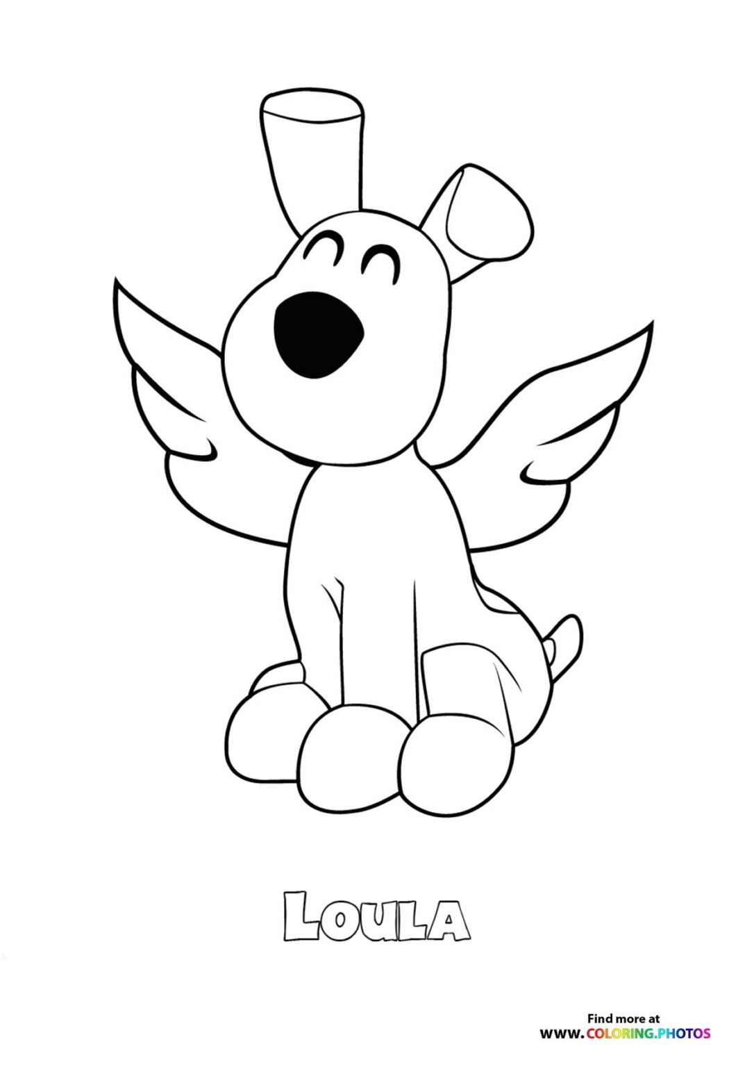 Elly - Coloring Pages for kids