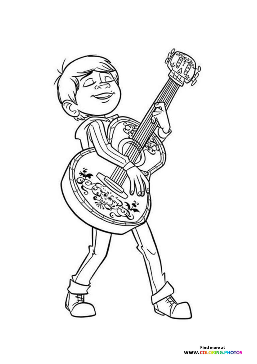 Coco - Coloring Pages for kids | 100% free and easy print or download