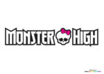 Monster High logo - Coloring Pages for kids