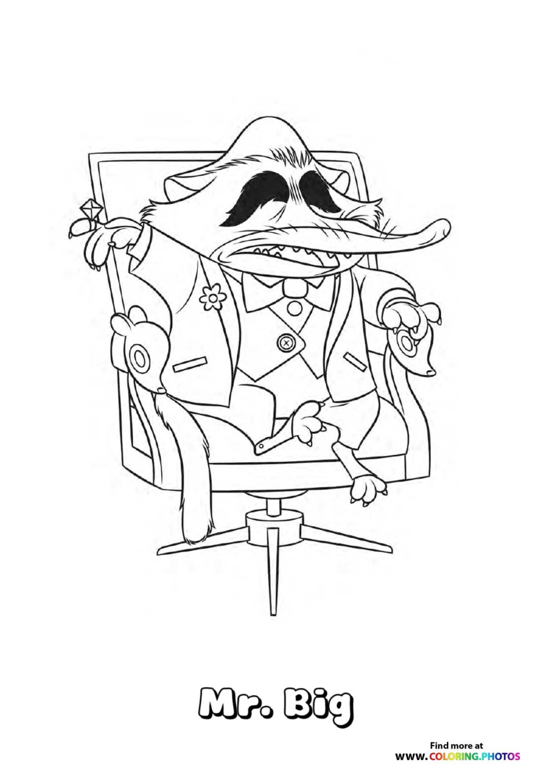 Zootopia 2 - Coloring Pages for kids