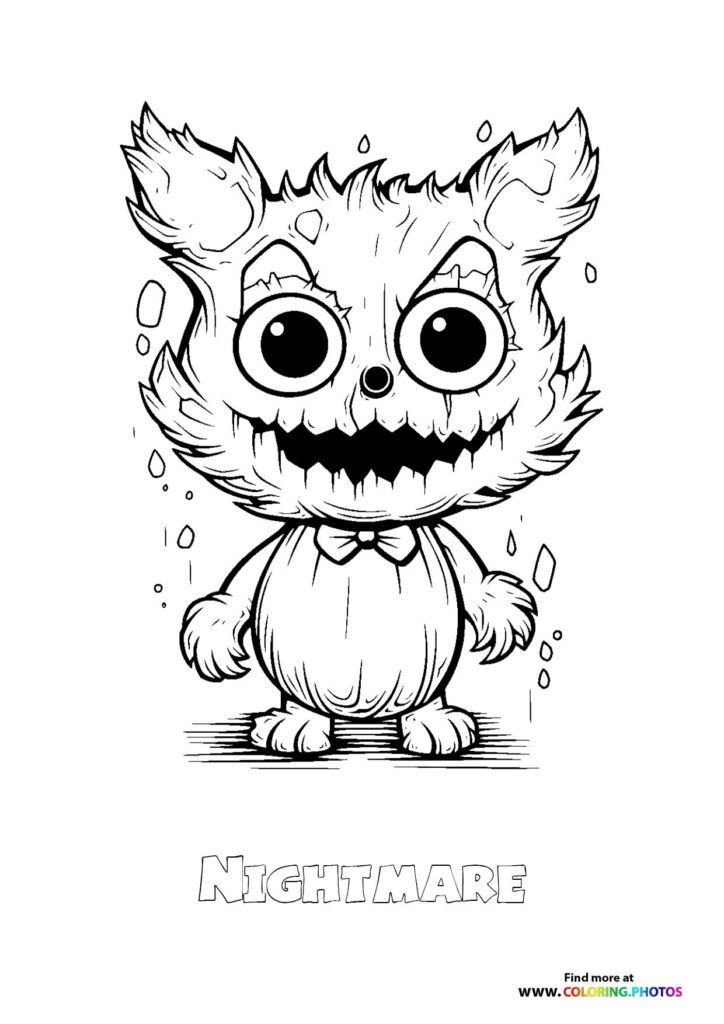 Nightmare - Coloring Pages for kids