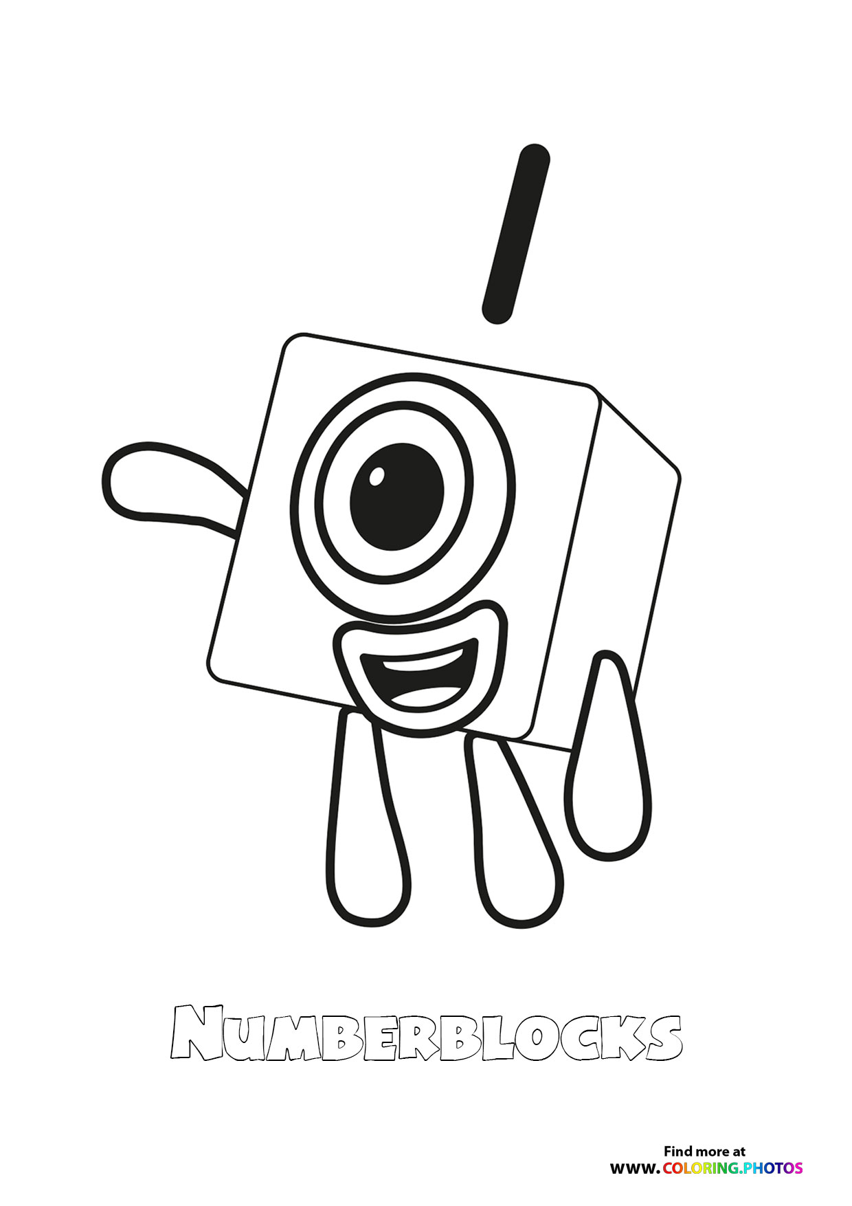 Free Printable Numberblocks Coloring Pages Fanny Printable