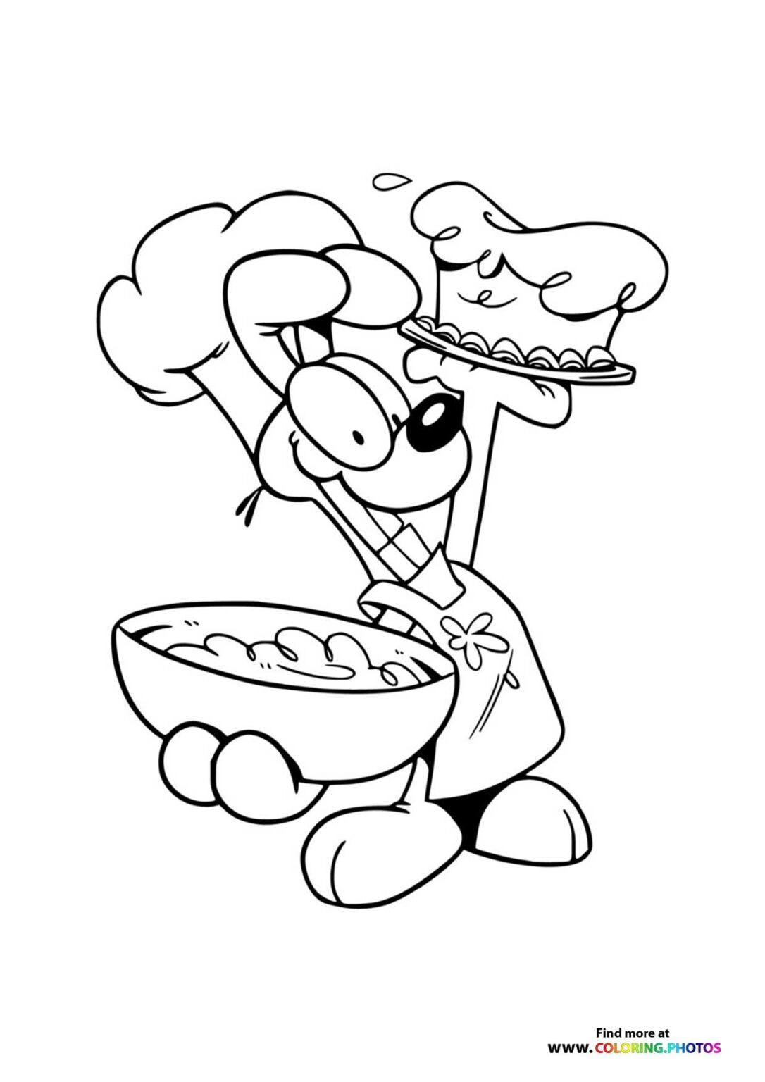 Free Garfield Movie Coloring Pages | Download & Print for Kids