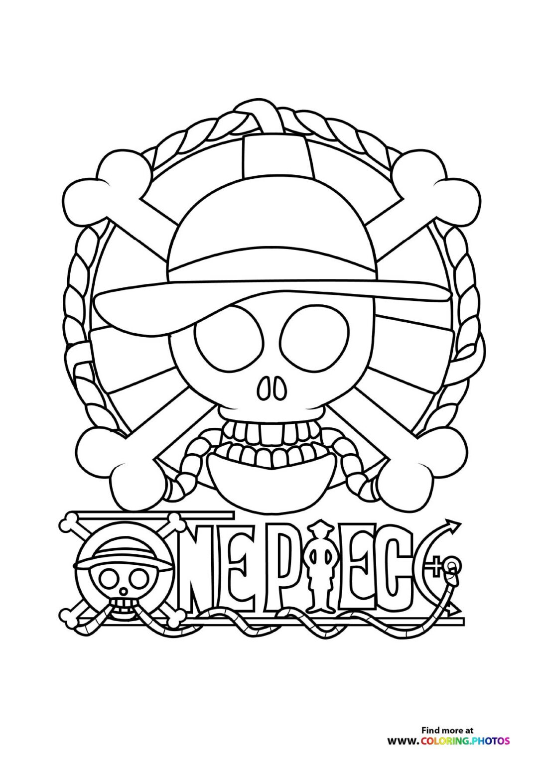 Nami from One Piece - Coloring Pages for kids