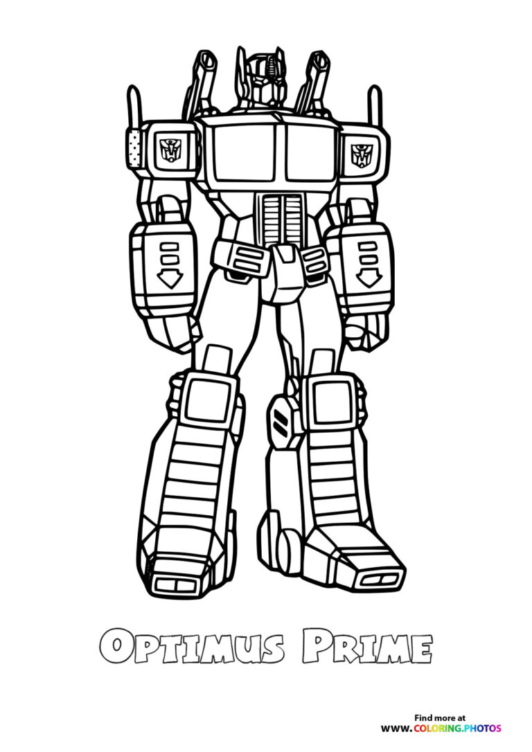 Megatron Transformers - Coloring Pages for kids