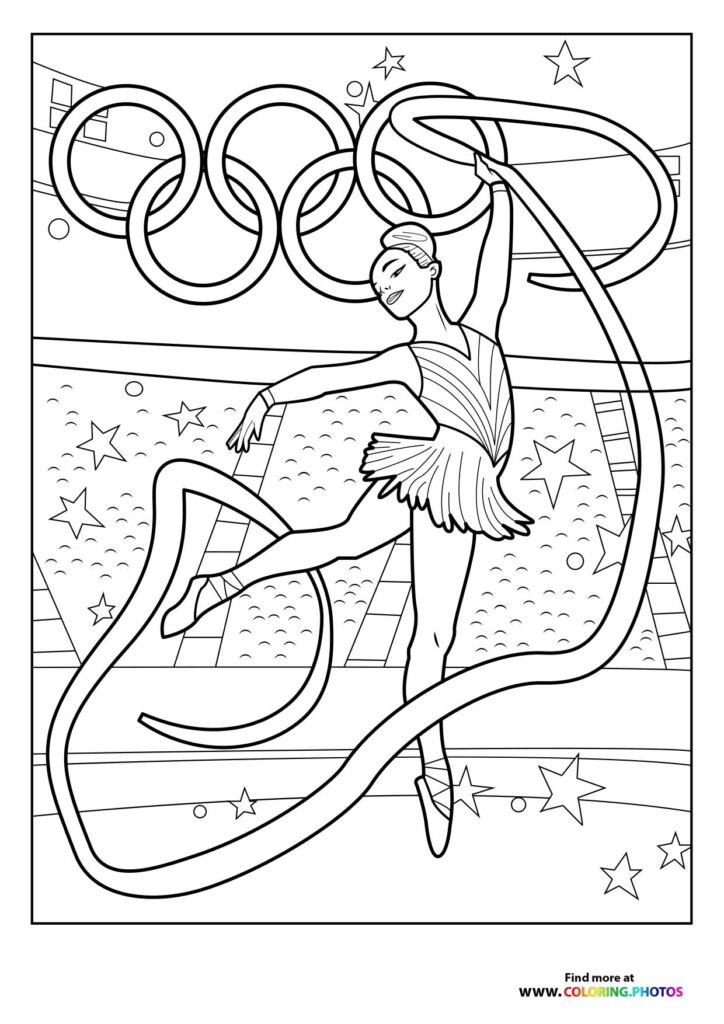 Paris 2024 Olympics Coloring Pages: Free Printables for Kids!