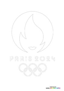 Paris 2024 Olympics Coloring Pages: Free Printables for Kids!
