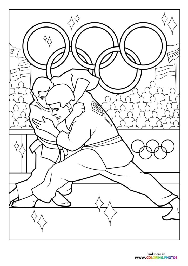 Paris 2024 Olympics Coloring Pages: Free Printables for Kids!
