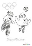 Paris 2024 Olympics Coloring Pages: Free Printables for Kids!