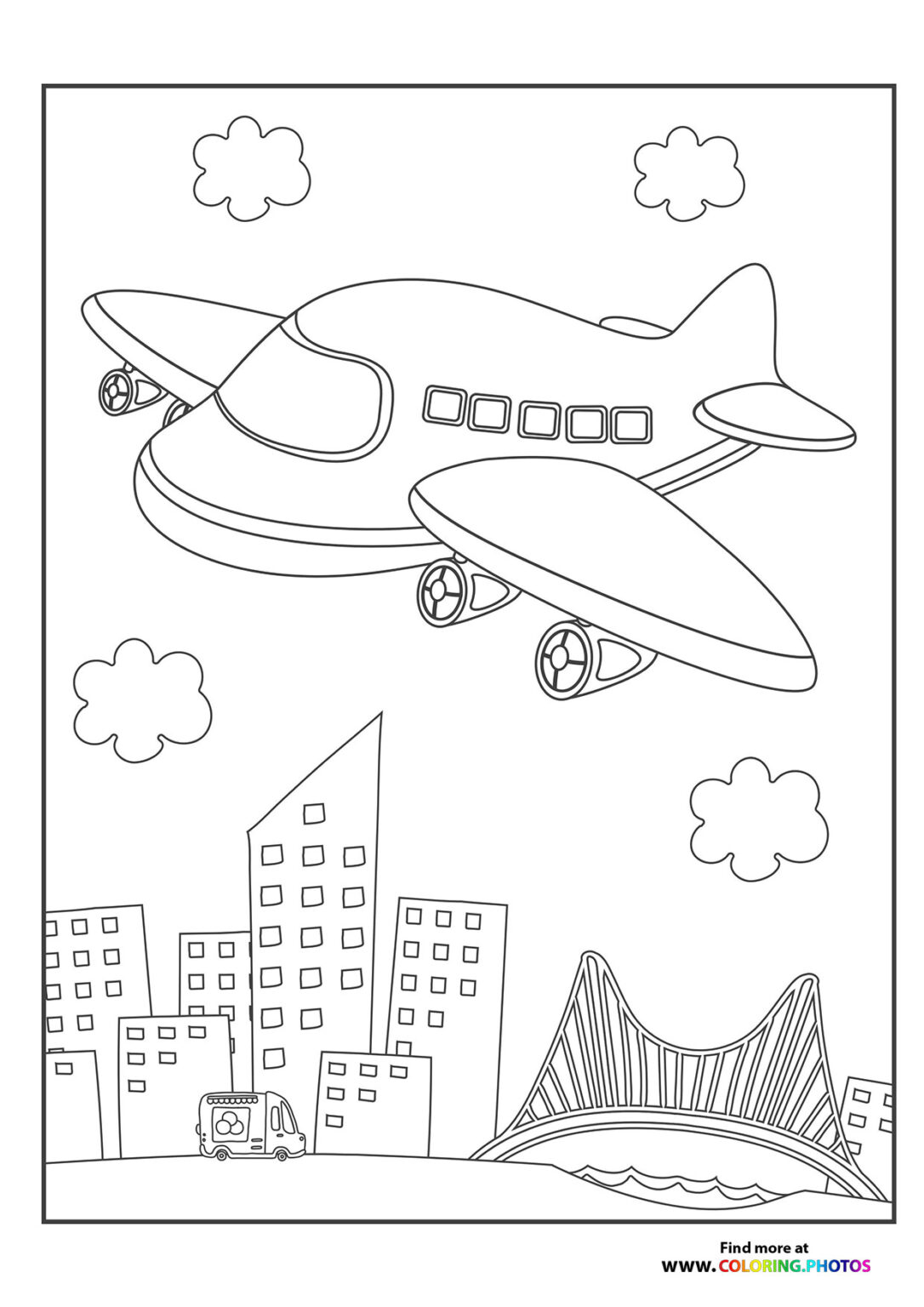 Planes - Coloring Pages for kids | 100% free and easy print or download
