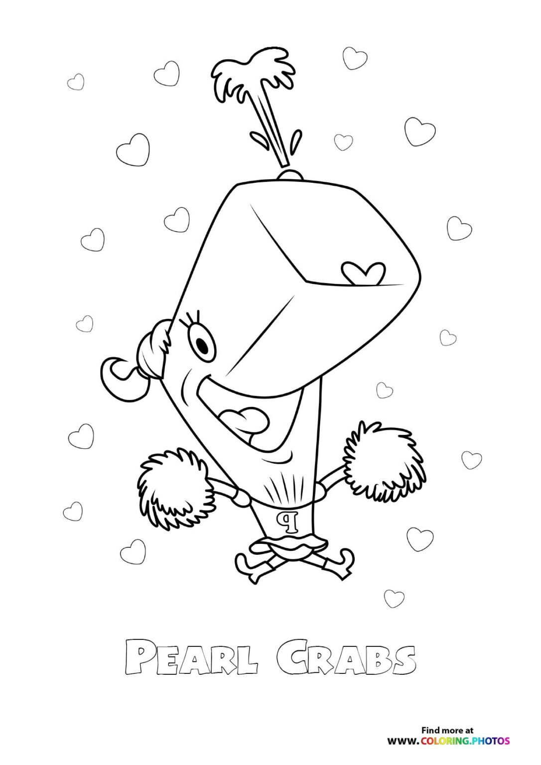 SpongeBob Mr. Krabs - Coloring Pages for kids