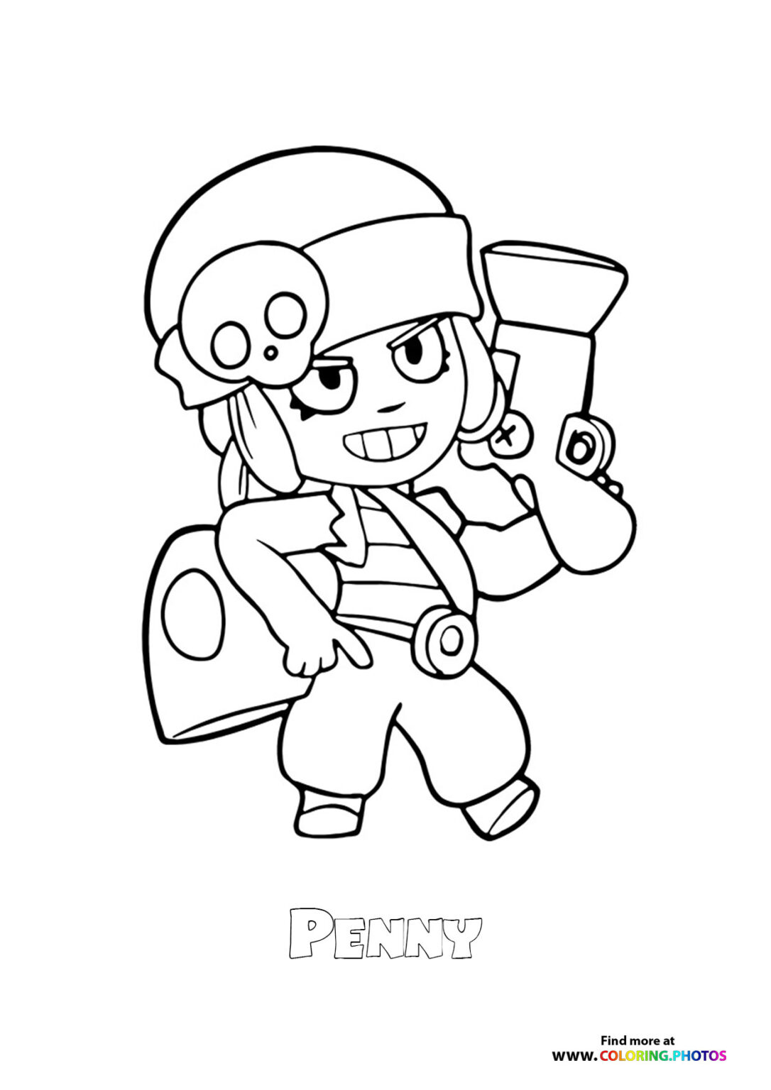 Diy Surge Brawls Stars - Coloring Pages for kids
