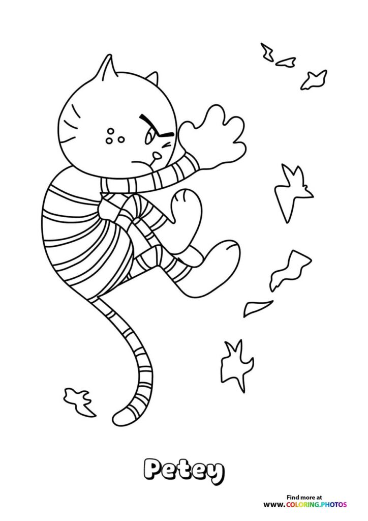 Dog Man - Coloring Pages for kids