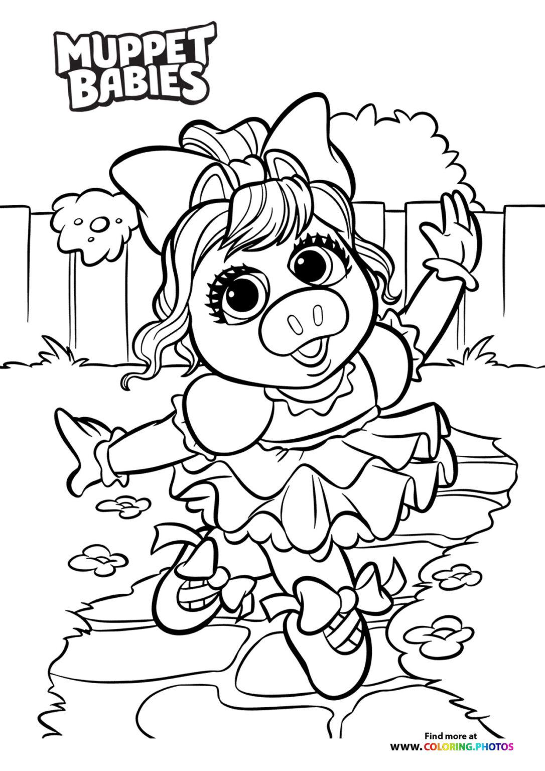 Muppet Babies - Coloring Pages for kids | Free and easy print or download