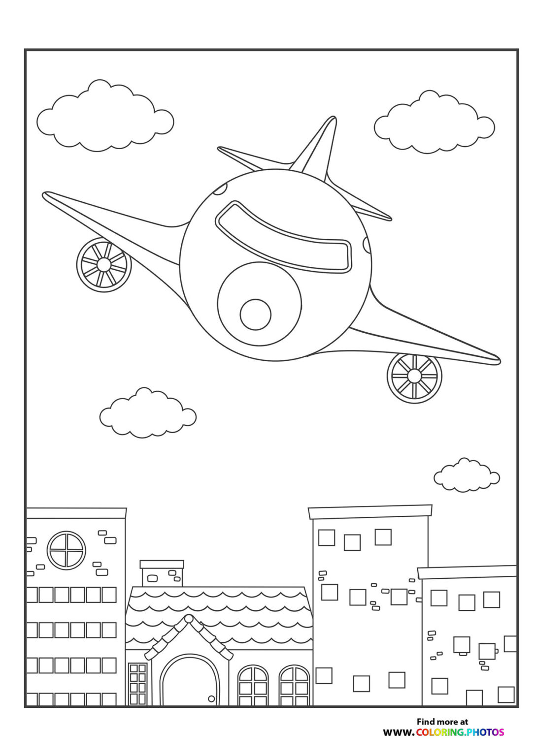 Planes - Coloring Pages for kids | 100% free and easy print or download
