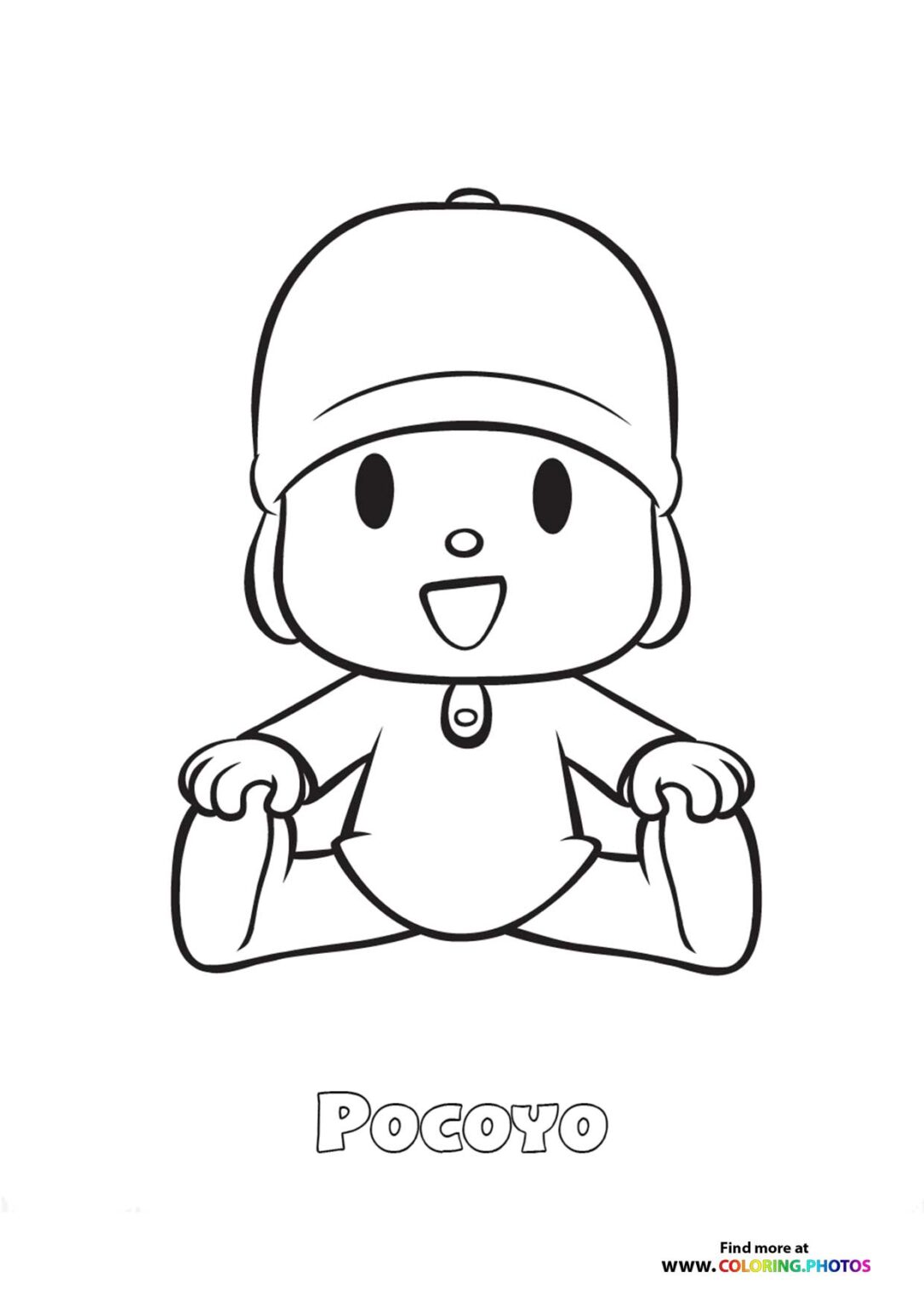 Pocoyo - Coloring Pages for kids