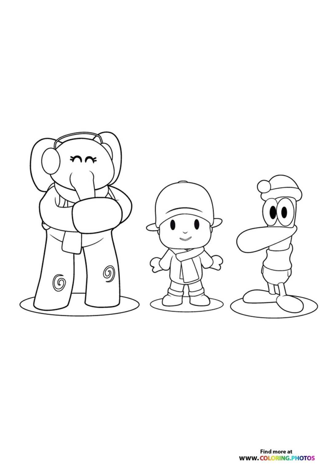 Elly - Coloring Pages for kids