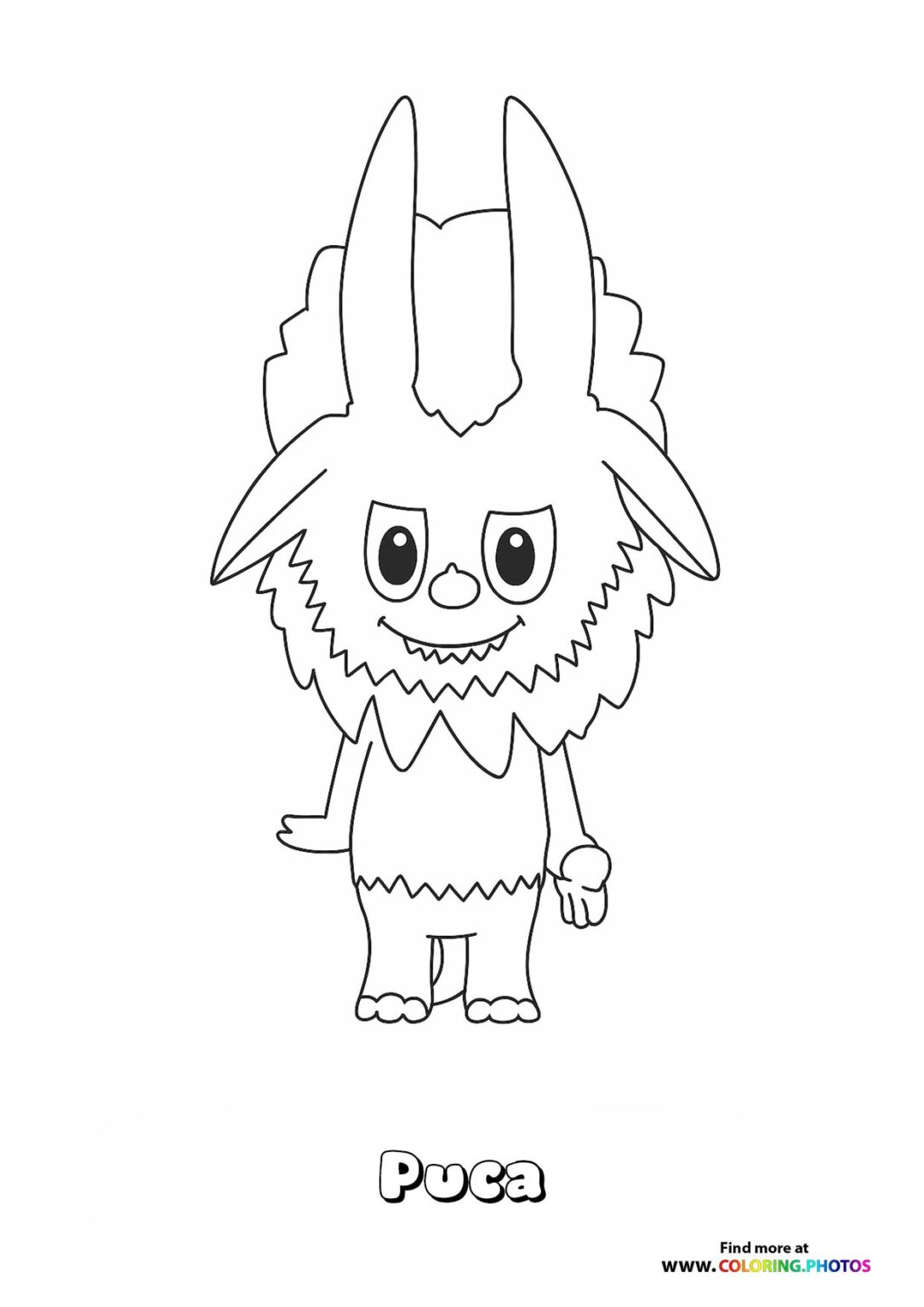 Labubu - Coloring Pages for kids
