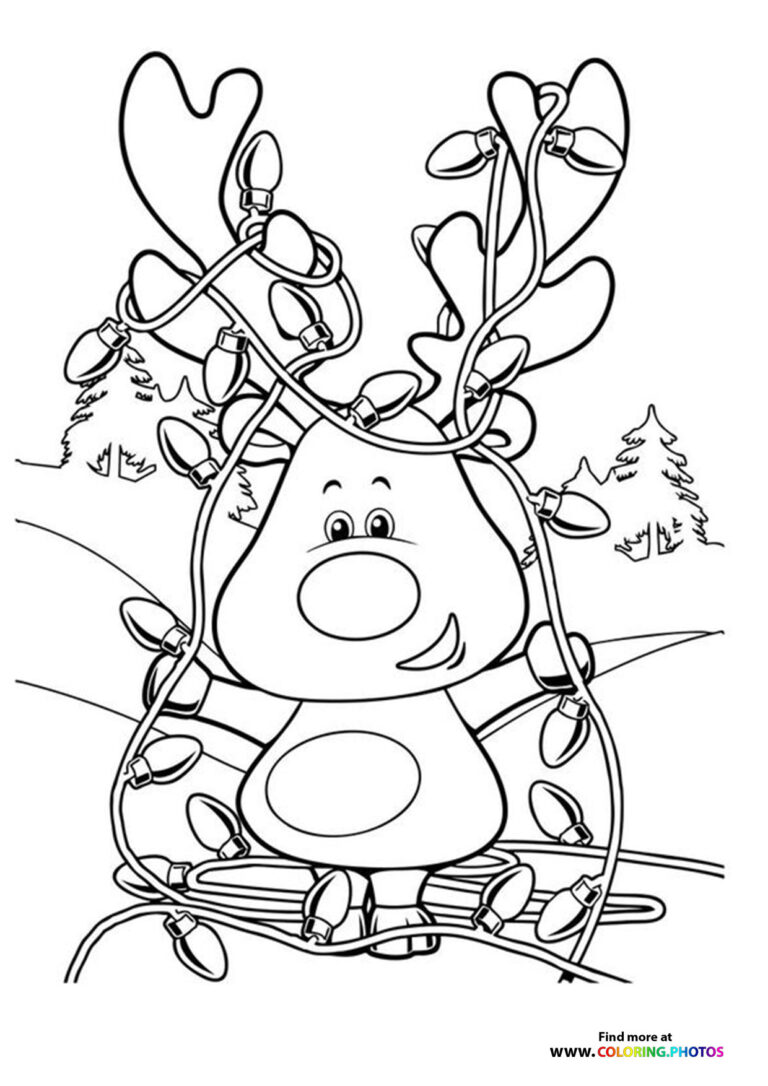 Christmas tree - Coloring Pages for kids