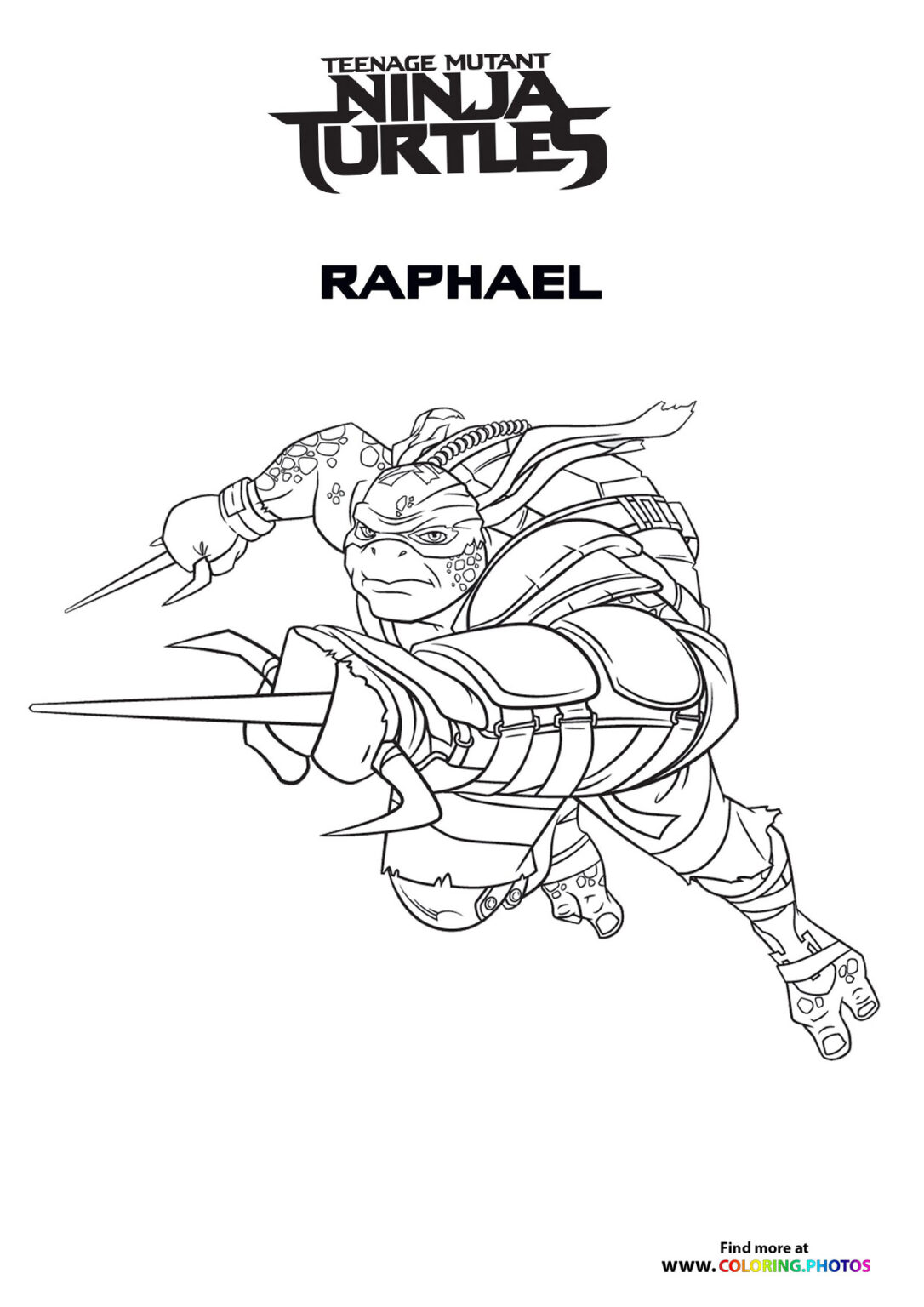 Teenage Mutant Ninja Turtles - Coloring Pages for kids | 100% free print